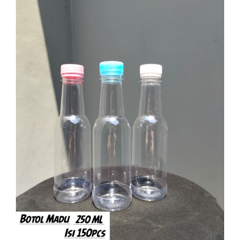 Jual Botol 250 ML MADU LN/ Botol Termurah 250ml/ 1 pack isi 150pcs ...