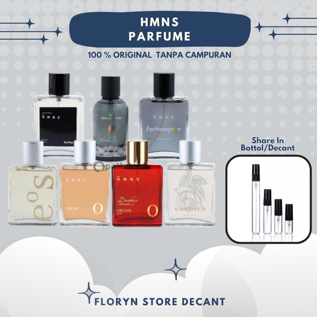 Jual HMNS PARFUME Decant Share in Bottle Tester EDP Prestige Unrosed ...