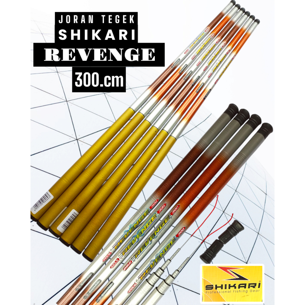 Jual JORAN PANCING TEGEK SHIKARI RAVENGE 300CM | Shopee Indonesia