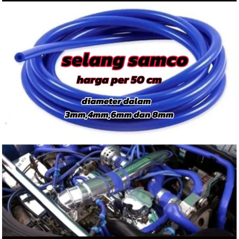 Jual selang samco hawa vacum,silikon huse diameter dalam 3mm,4mm,6mm ...