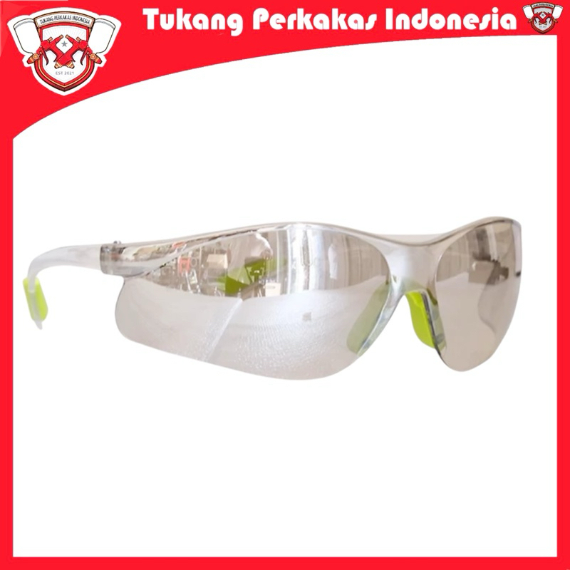 Jual Kacamata Las Gerinda Safety Fashion Sporty Glasses Anti Fog UV MIRROR | Shopee Indonesia