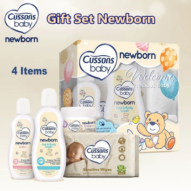 Jual Cussons Baby Gift Set Newborn Pack | Shopee Indonesia