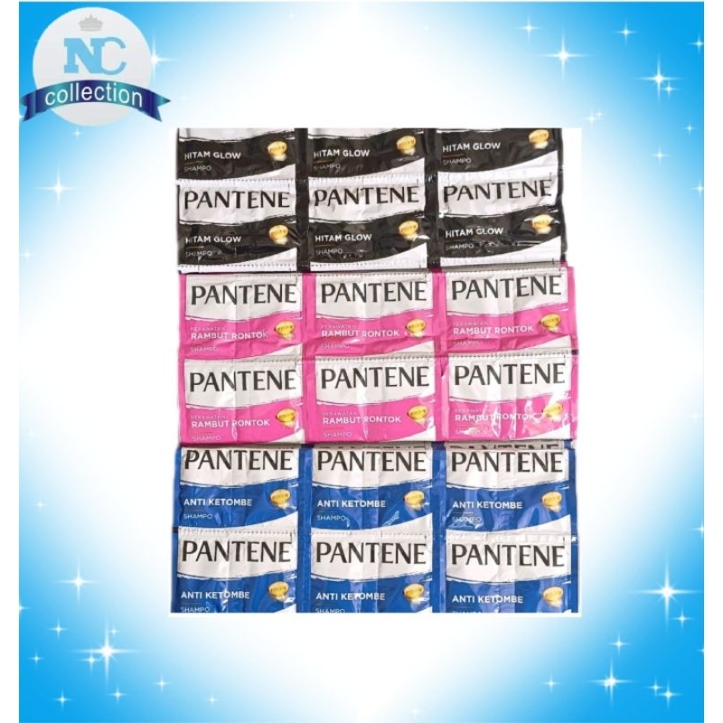 Jual PANTENE SHAMPO SACHET 12X10g | Shopee Indonesia