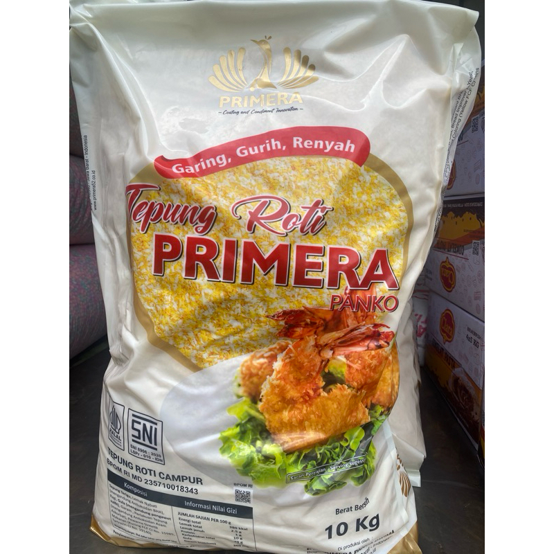 Jual TEPUNG ROTI PANKO PRIMERA MIX DAN WHITE 10kg. | Shopee Indonesia