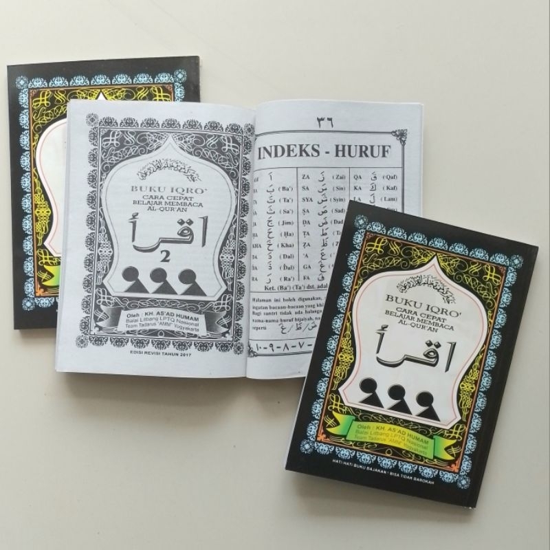 Jual Buku Iqro Besar Cara Cepat Belajar AL QUR"AN / Mahogra ( Pcs ...