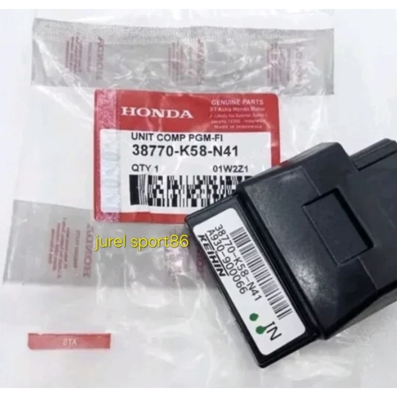 Jual ECU CDI ECM REVO FI BALDE 125 LOOOSE PACK 38770-K58-N41 | Shopee ...