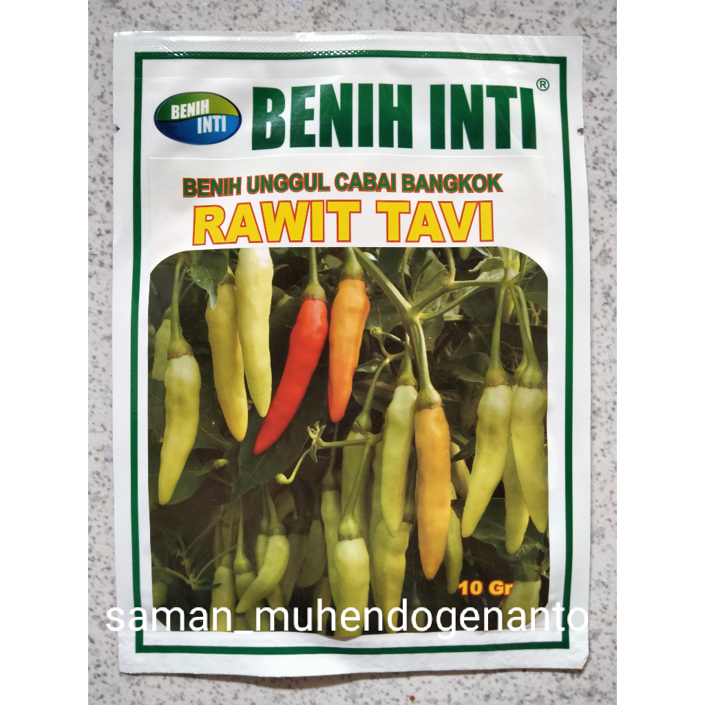 Jual Benih Cabe RAWIT TAVI 10 gram Benih Inti - Bibit Cabai RAWIT TAVI ...