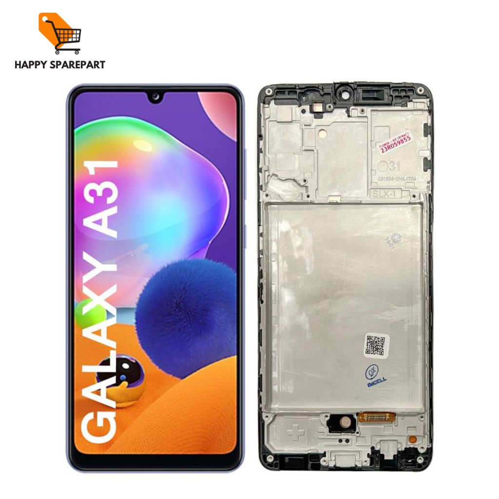 Jual LCD SAMSUNG A31 A315 OLED BIG + FRAME TOUCHSCREEN FULLSET NEW | Shopee Indonesia