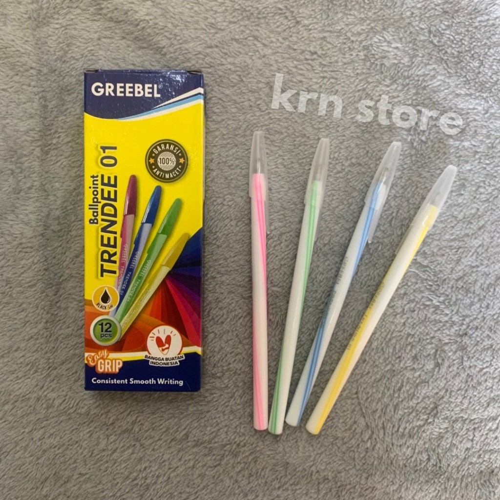 Jual GREEBEL Trendee 01//Pulpen Murah//Pulpen Ulir Murah//Bulpen ...