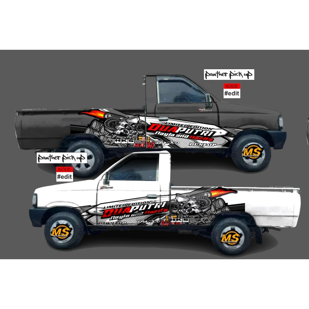 Jual decal sticker pick up panther limited edition | Shopee Indonesia