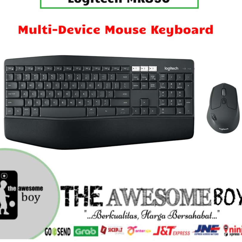 Jual Logi MK850 Wireless Bluetooth Keyboard Mouse M720 Combo Flow ...