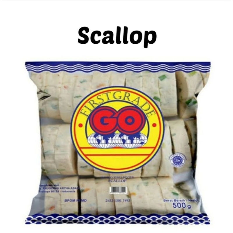 Jual SCALLOP FROZEN FOOD GO | Shopee Indonesia