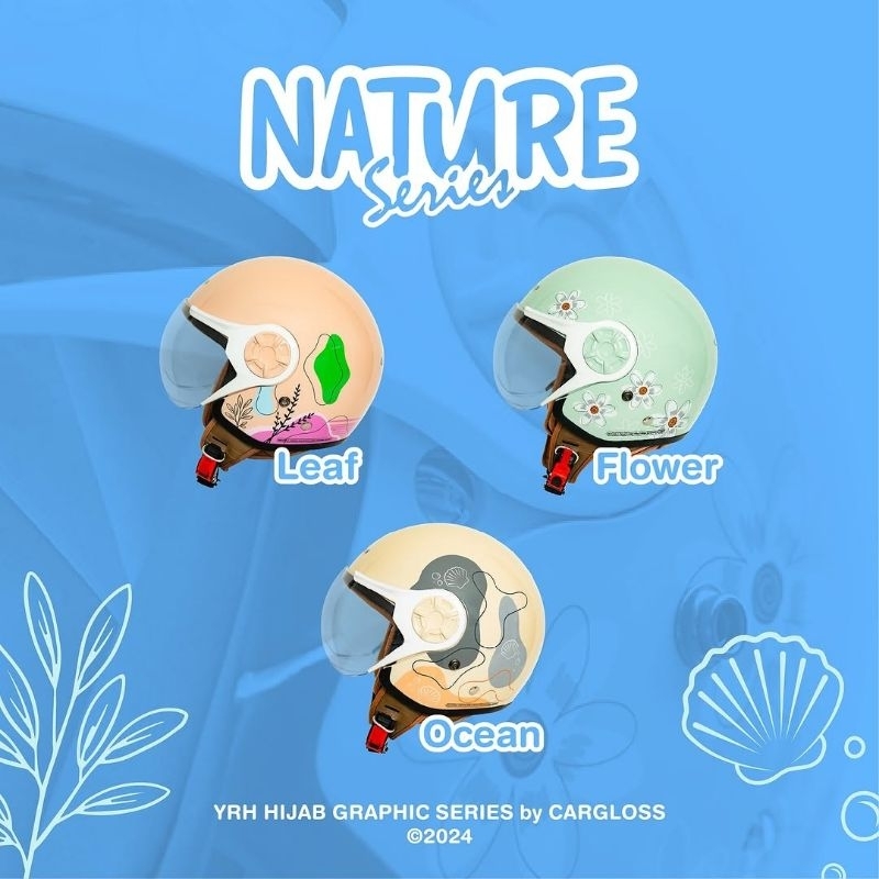 Jual Cargloss YRH Hijab Motif Nature All Varian | Shopee Indonesia