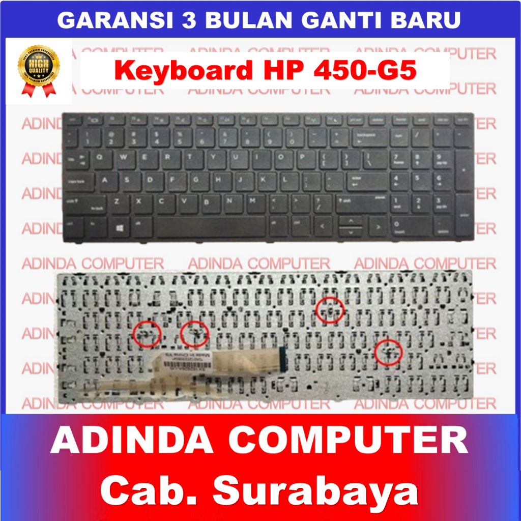Jual Keyboard HP Probook 450-G5 450 G5 455-G5 455 G5 470-G5 470 G5 ...