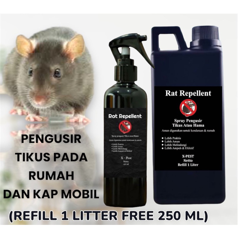 Jual Rat Repellent/Pengusir Tikus/Cairan Anti Tikus Mobil 250ml ...