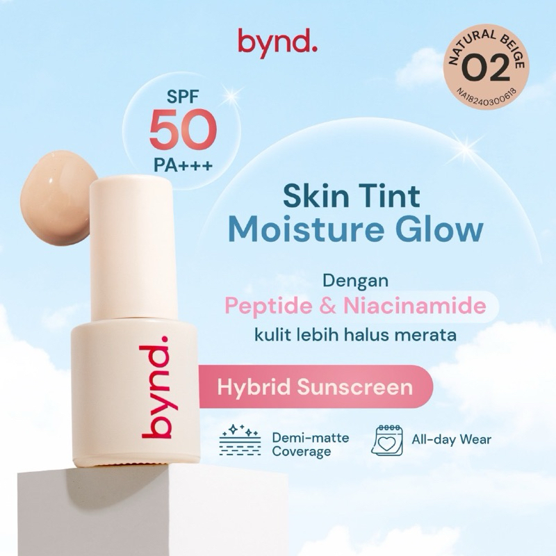 Jual BYND Skin Tint Moisture Glow SPF 50 PA+++ | Shopee Indonesia