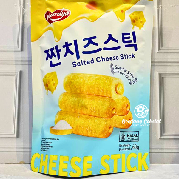 Jual Naraya Salted Cheese Stick Sweet Salty Cheese Filling Snack Keju ...