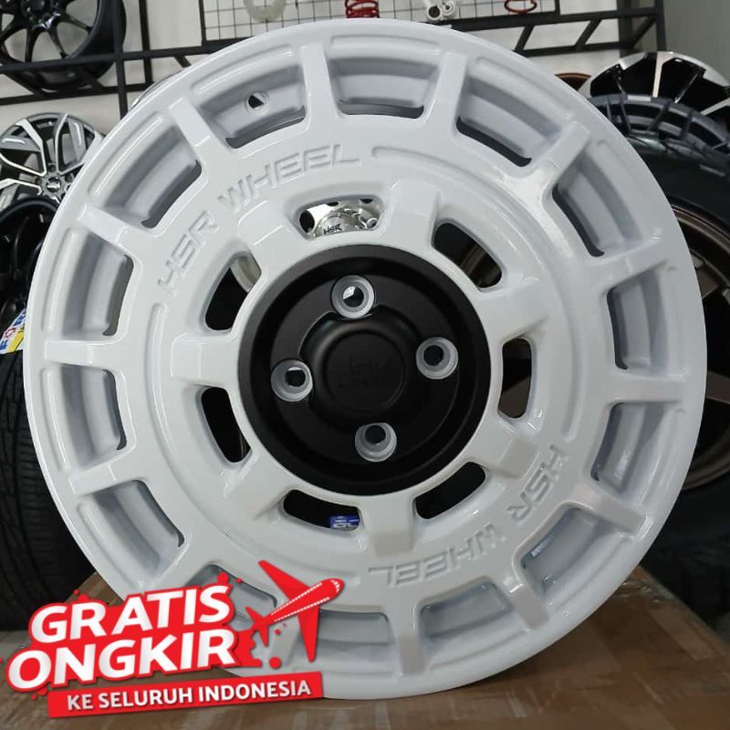 Jual Velg Mobil Rally R16 pcd 4x100 Hrs Mentawai Cocok Untuk Jazz Yaris ...