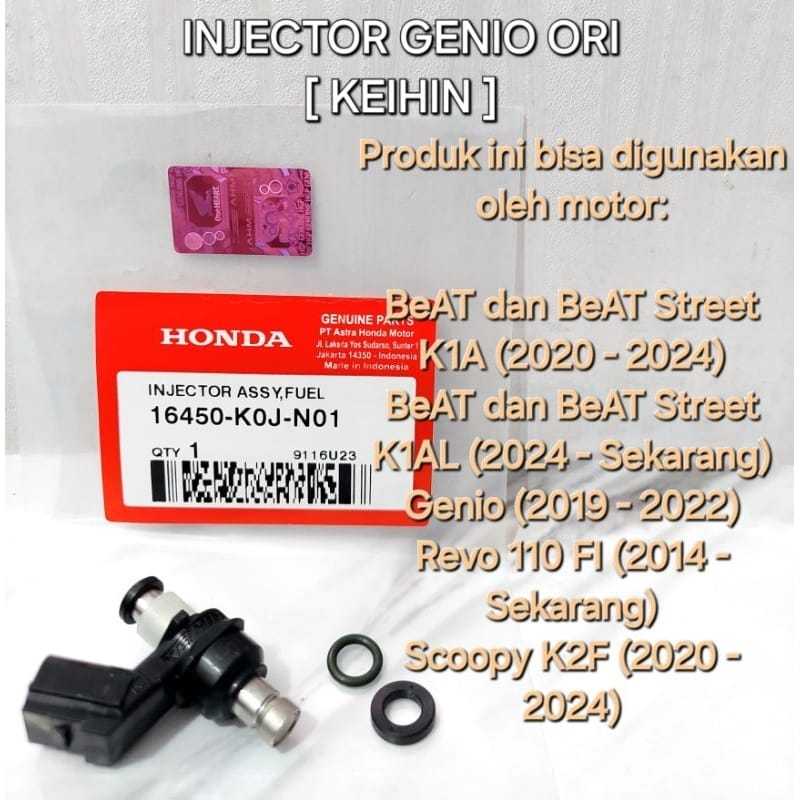 Jual INJEKTOR INJECTOR GENIO SCOOPY K2F BEAT STREET REVO F1 16450-K0J ...