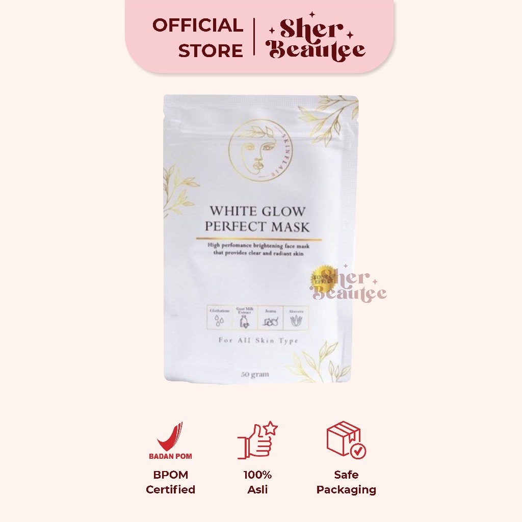 Jual SKINFLAIR White Glow Instant Perfect Perfect Mask - Masker Wajah ...