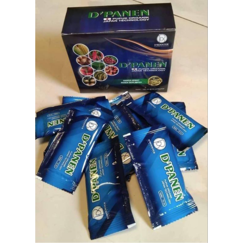 Jual pupuk nano tecnology japan d'panen per box isi 18sachet 180ml ...