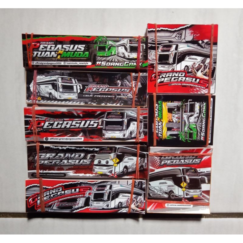 Jual Stiker bus Tuan muda x Grand Pegasus jetbus 5 | Shopee Indonesia