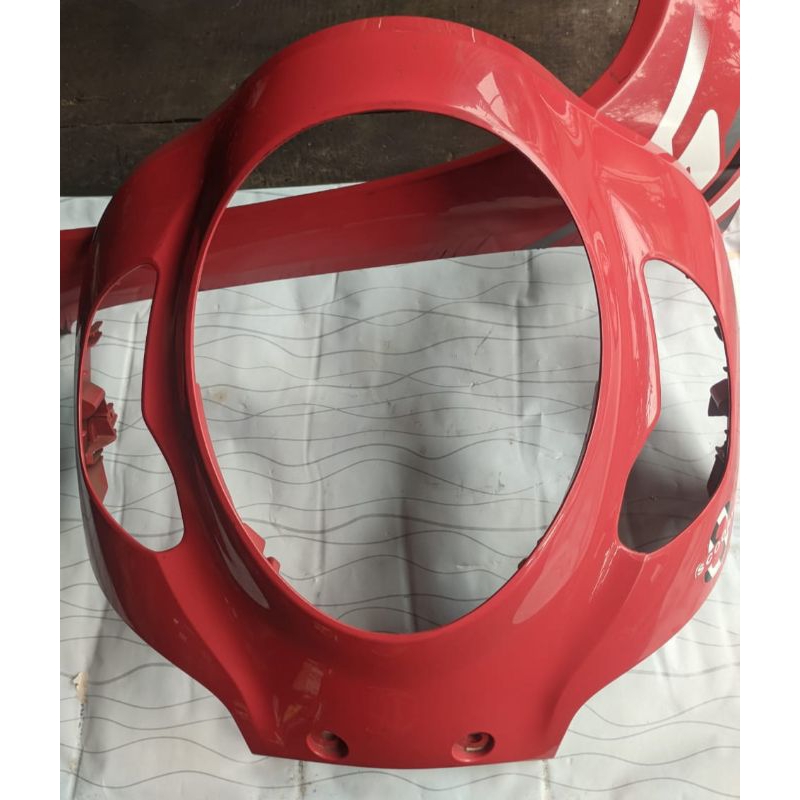 Jual panel tameng dada depan body depan dasi depan honda new Scoopy fi ...