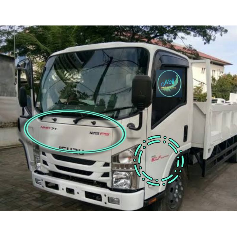 Jual stiker Isuzu Elf NMR 71 / NMR 71L / NMR 71 hd / 125 PS / 100 ps ...
