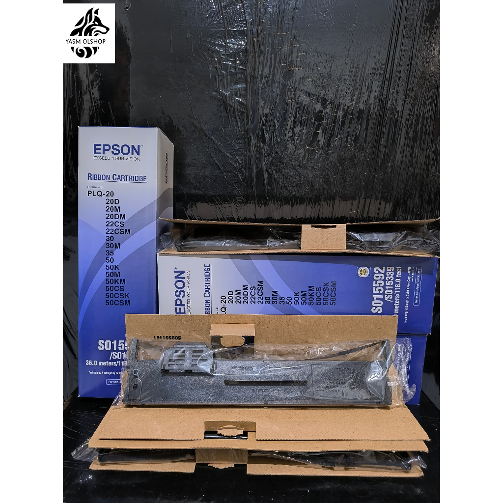 Jual Pita Ribbon Cartridge Epson PLQ - 20 PLQ20 20D 30 Cartridge ...