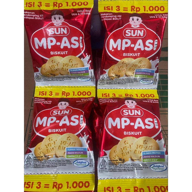 Jual SUN MP-ASI Biskuit ( PER 10 SACHET ) | Shopee Indonesia