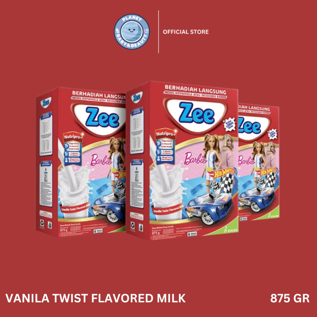 Jual Zee Vanilla Twist Flavored Milk 875g | Shopee Indonesia