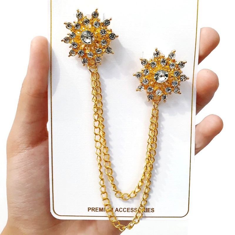 Jual Bros Rantai Kebaya Adat Etnik Mewah Elegan/Bros Kebaya Janggan ...