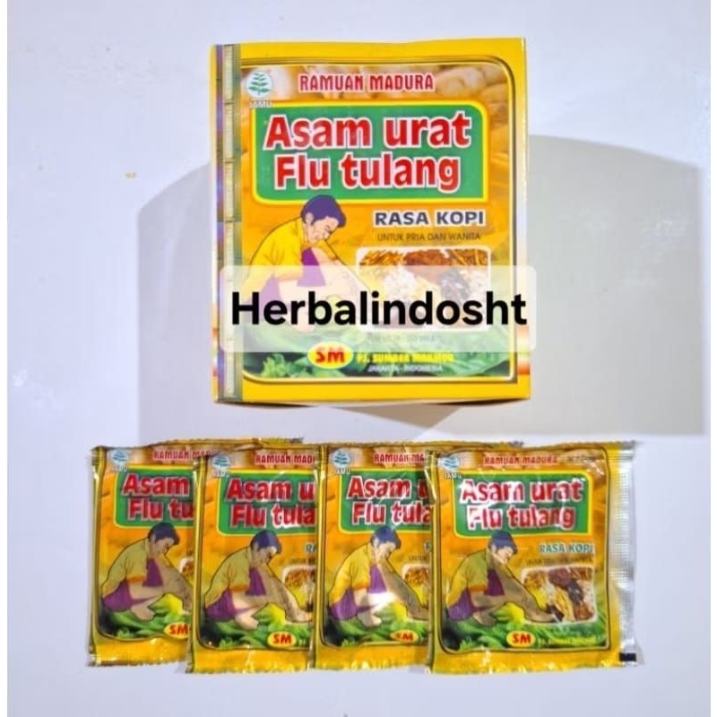 Jual Asam urat flu tulang original rasa kopi | Shopee Indonesia