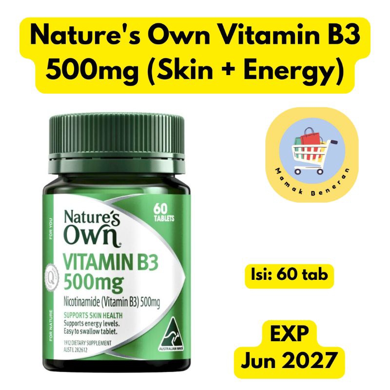 Jual Nature's Natures Own vitamin B3 Super B Complete untuk vitamin ...
