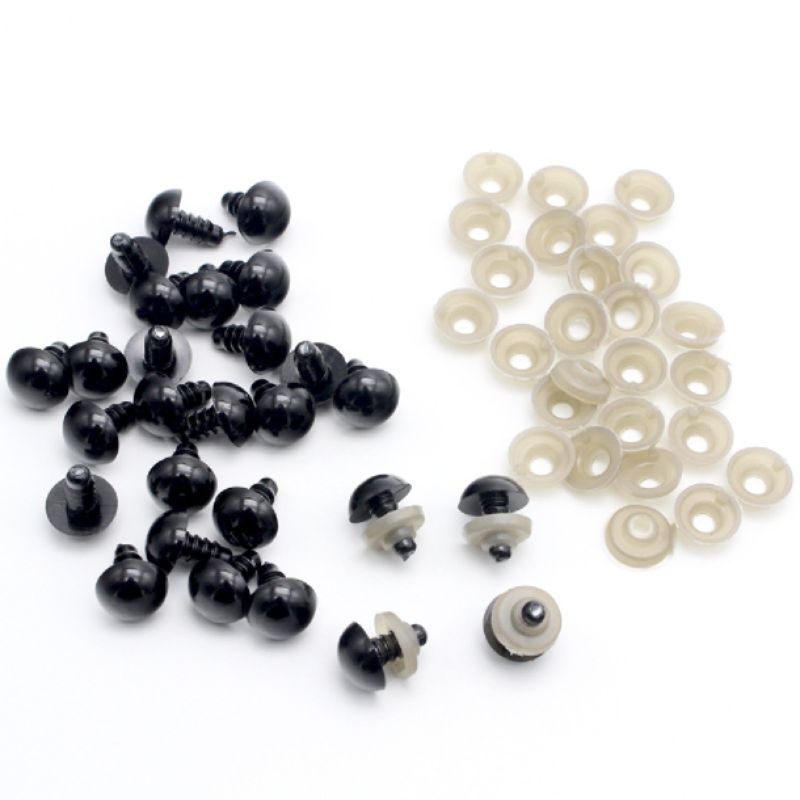 Jual 100pcs Mata Boneka/Safety Eyes/Mata Amigurumi | Shopee Indonesia