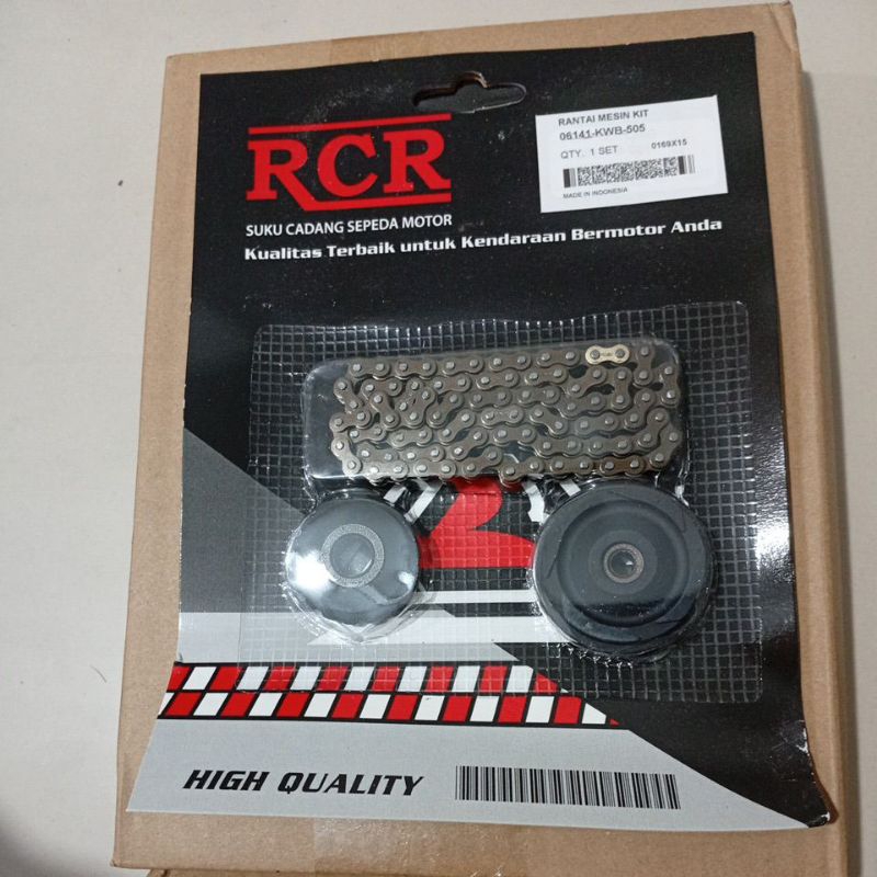 Jual RANTAI MESIN-SENTRIK PAKET MOTOR-KETENG SET MOTOR HONDA KWB-REVO (RCR) | Shopee Indonesia