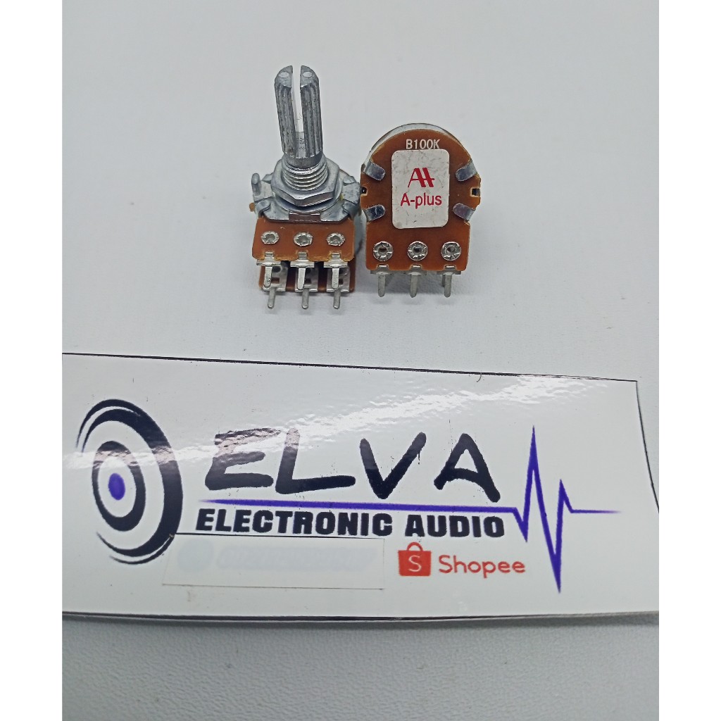 Jual potensio/potensio meter stereo merk Aplus ukuran 50k dan 100k ...