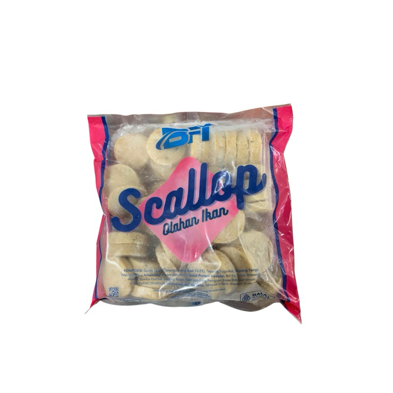Jual BFI SCALLOP IKAN 500 GR | Shopee Indonesia
