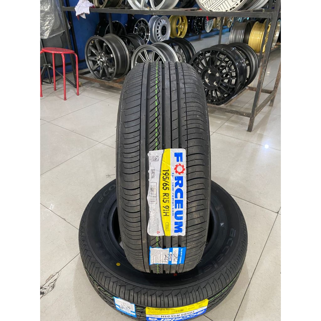 Jual BAN MOBIL TUBLES STANDAR LUXIO R15 65 195 FORCEUM ECOSA | Shopee Indonesia