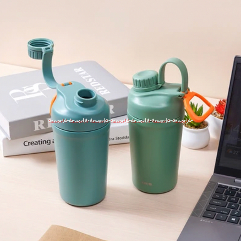 Jual Kris 600ml Tori Bottle Green Blue Vacuum flask Botol Minum Panas ...