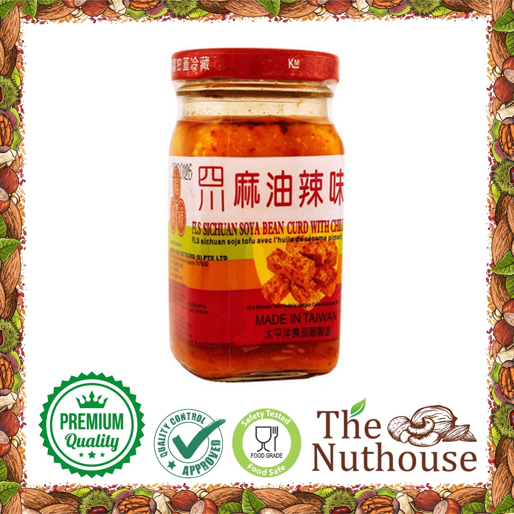 Jual FLS Sichuan Soya Bean Curd With Chilli & Sesame Oil / Soybean Tou ...