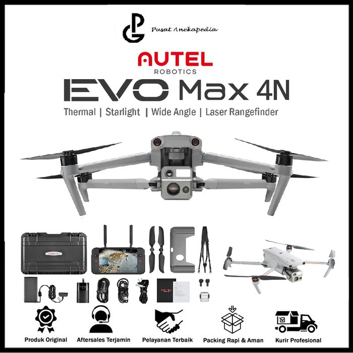 Jual AUTEL Robotics EVO MAX 4N Industrial Drone - Autel Robotics EVO ...