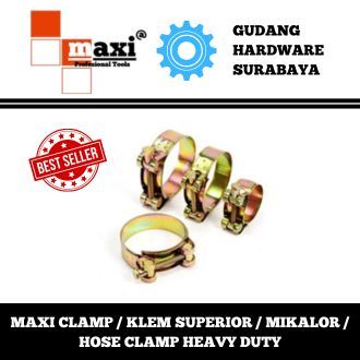 Jual Maxi clamp / klem superior / mikalor / hose clamp heavy duty ...