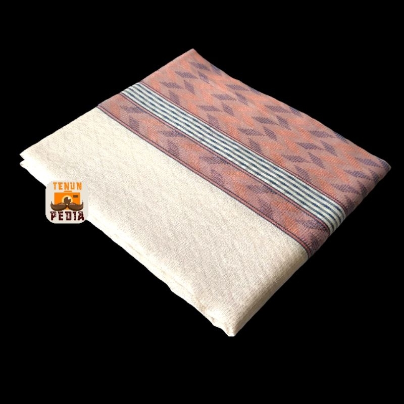 Jual Kain Tenun Baron Premium Warna Cream | Shopee Indonesia