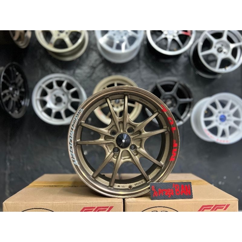 Jual Velg MUGEN MF 10 ring 16 lebar 7 Pcd 4x100 1set(4pcs) | Shopee Indonesia