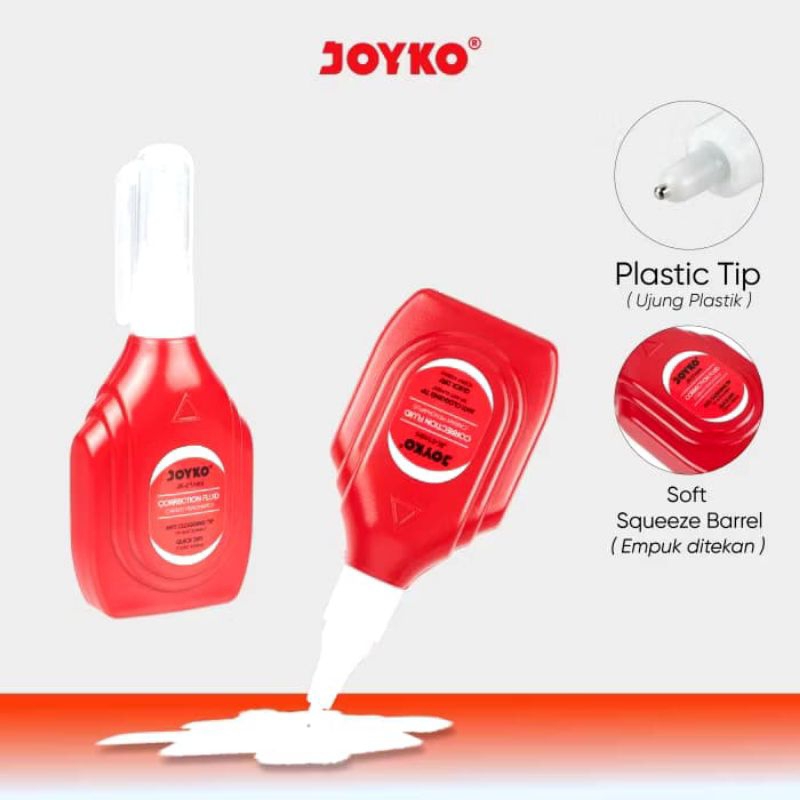 Jual Tipe X Mini Joyko Correction Fluid Cair Penghapus Pulpen Joylo JK ...