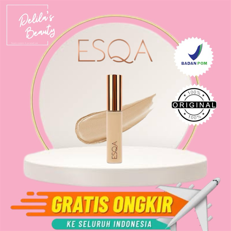 Jual ESQA-FLAWLESS LIQUID CONCEALER 15GR | Shopee Indonesia