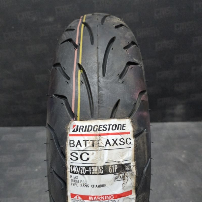 Jual Ban Battlax Bridgestone 140 70 13 Tubeless original Japan | Shopee ...