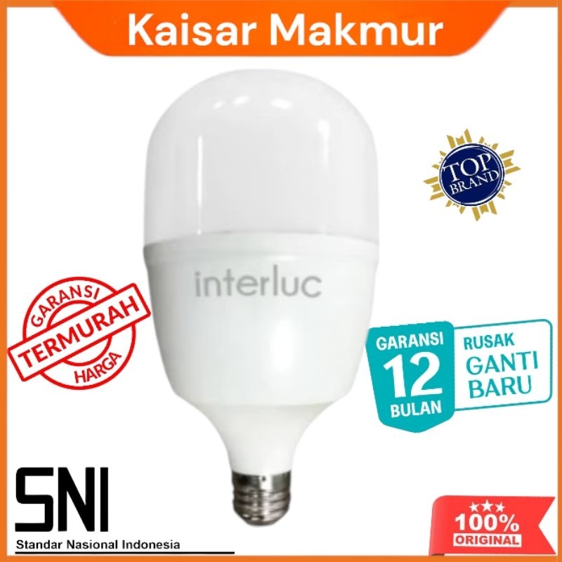 Jual Interluc lampu led bulb capsule bohlam lampu led kapsul 25 watt | Shopee Indonesia