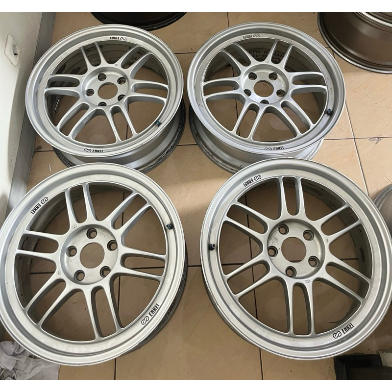 Jual Velg Original ENKEI RPF1 Ring 18. Made in Japan. Lebar 7.5. Et 45. Pcd 5x114. For Innova ...